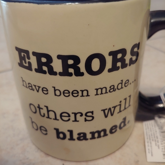Russ | Kitchen | Errors Made Coffee Cup | Poshmark